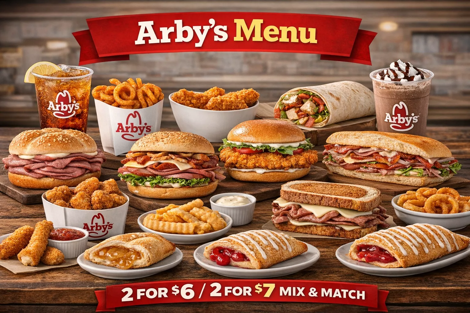 Arby’s Menu With Prices 2026